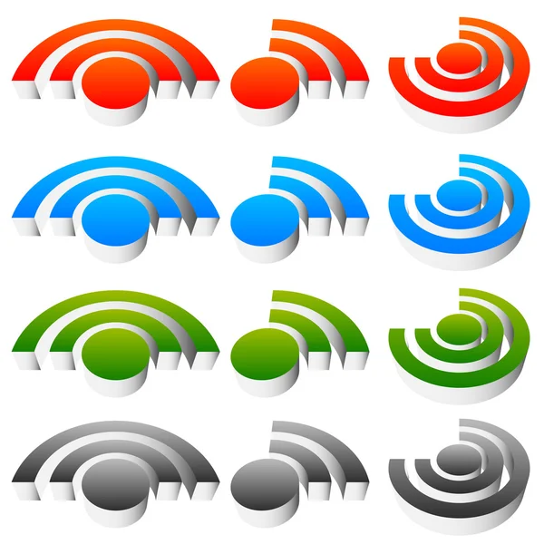 Signal strength icons Stock Vector Image by ©vectorguy #68110697