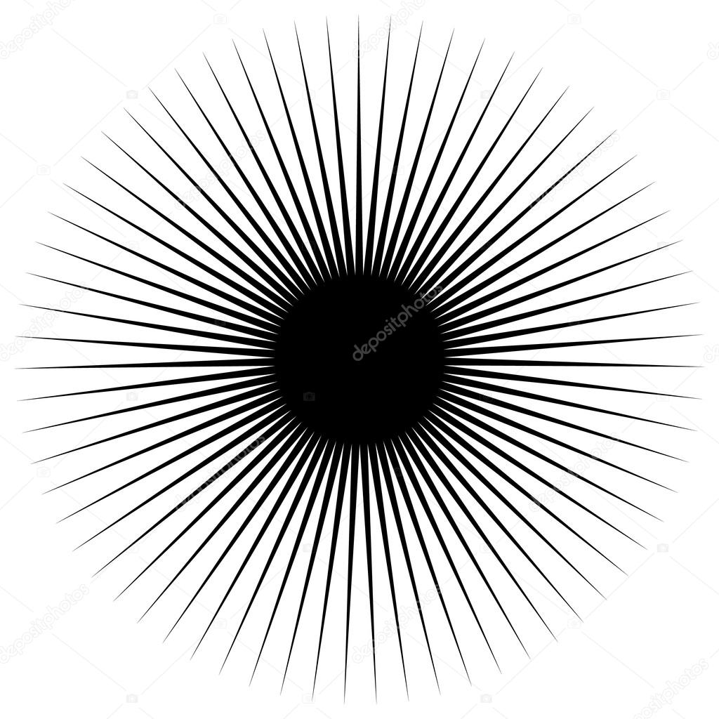 Abstract spiky shape, element. Stock Vector by ©vectorguy 97550314