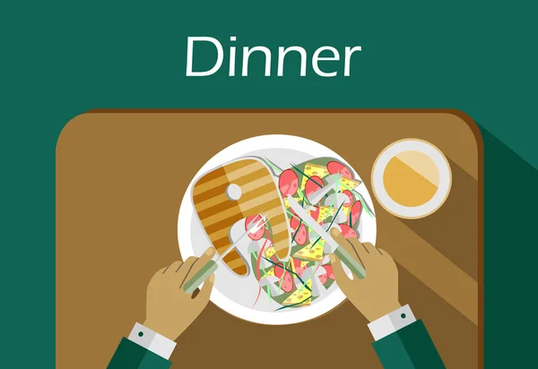 Food meal time concept Stock Vector by ©mitay20 97389112