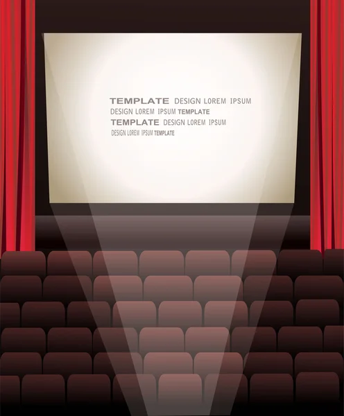 Blue theater stage Vector Art Stock Images | Depositphotos