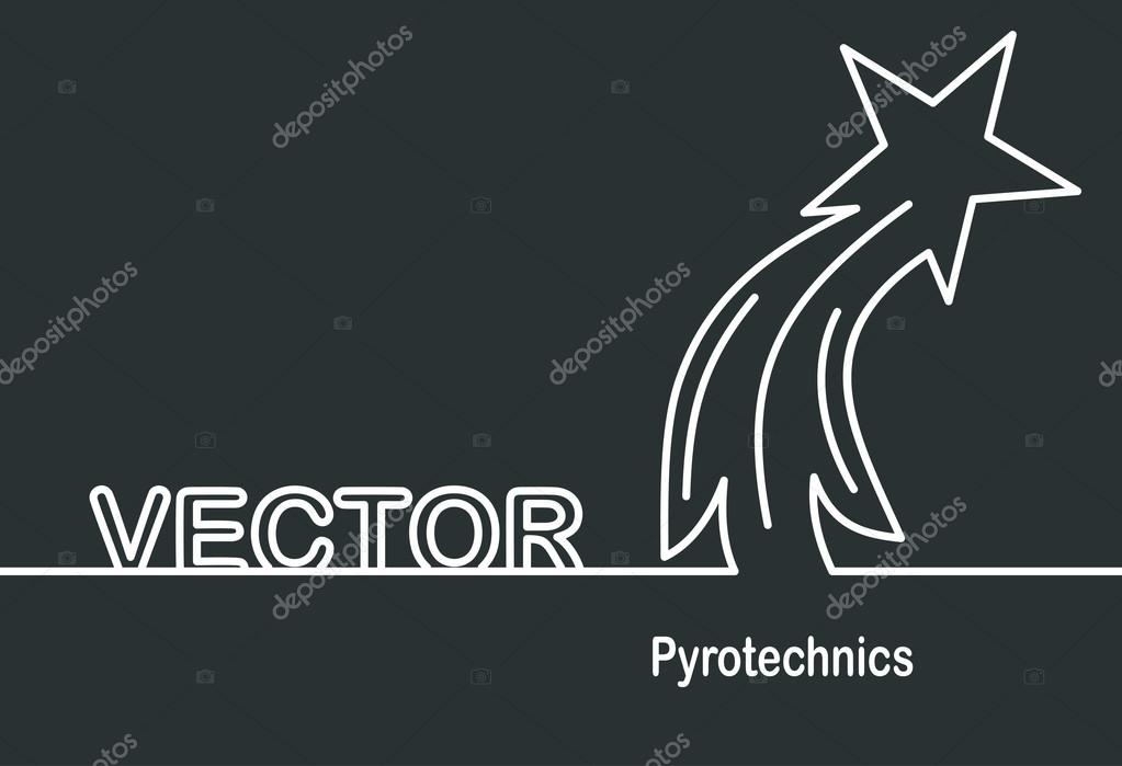 Illustration of pyrotechnic design Stock Vector Image by ©mitay20 #97973924