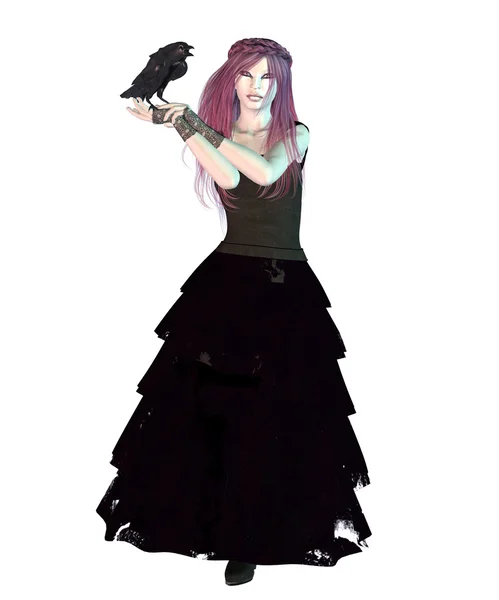 Crow Lady Stock Photo by ©artshock 53458475