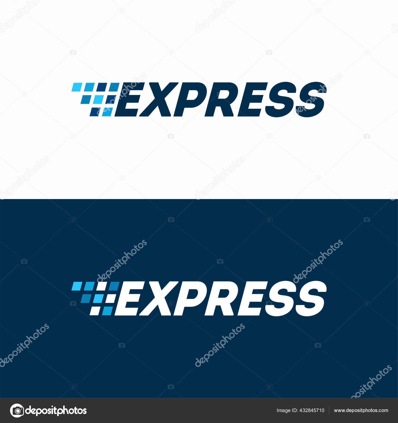 Fast Forward Express Logo Designs Vector Modern Express Logo Template ...