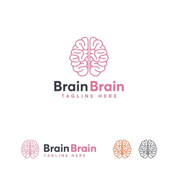 Logotipo de cerebro Vector Art Stock Images | Depositphotos