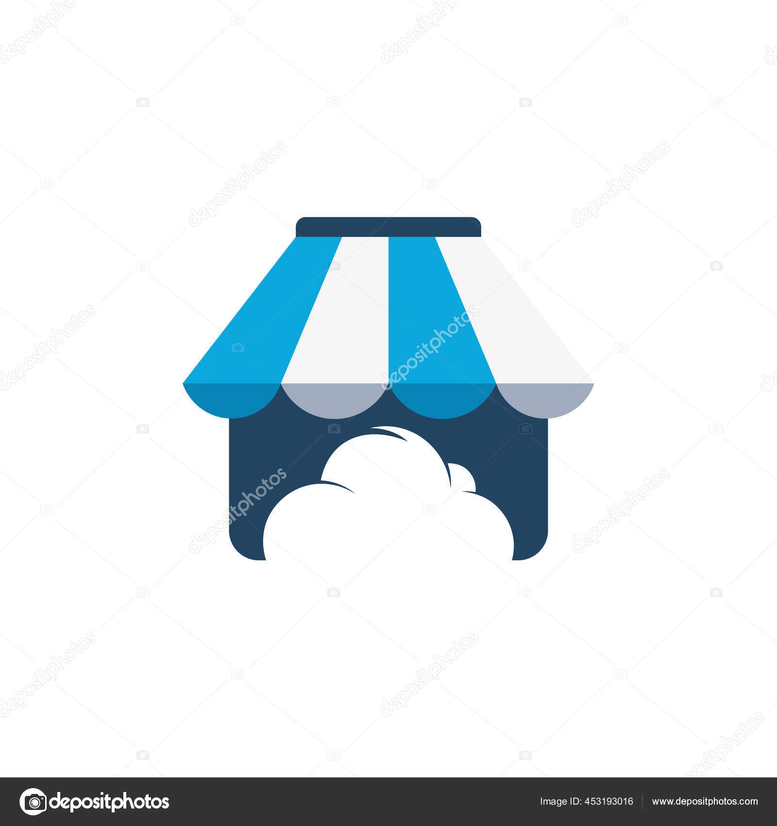 Online Shop Logo Designs Concept Vector Pixel Shop Symbol Template ...