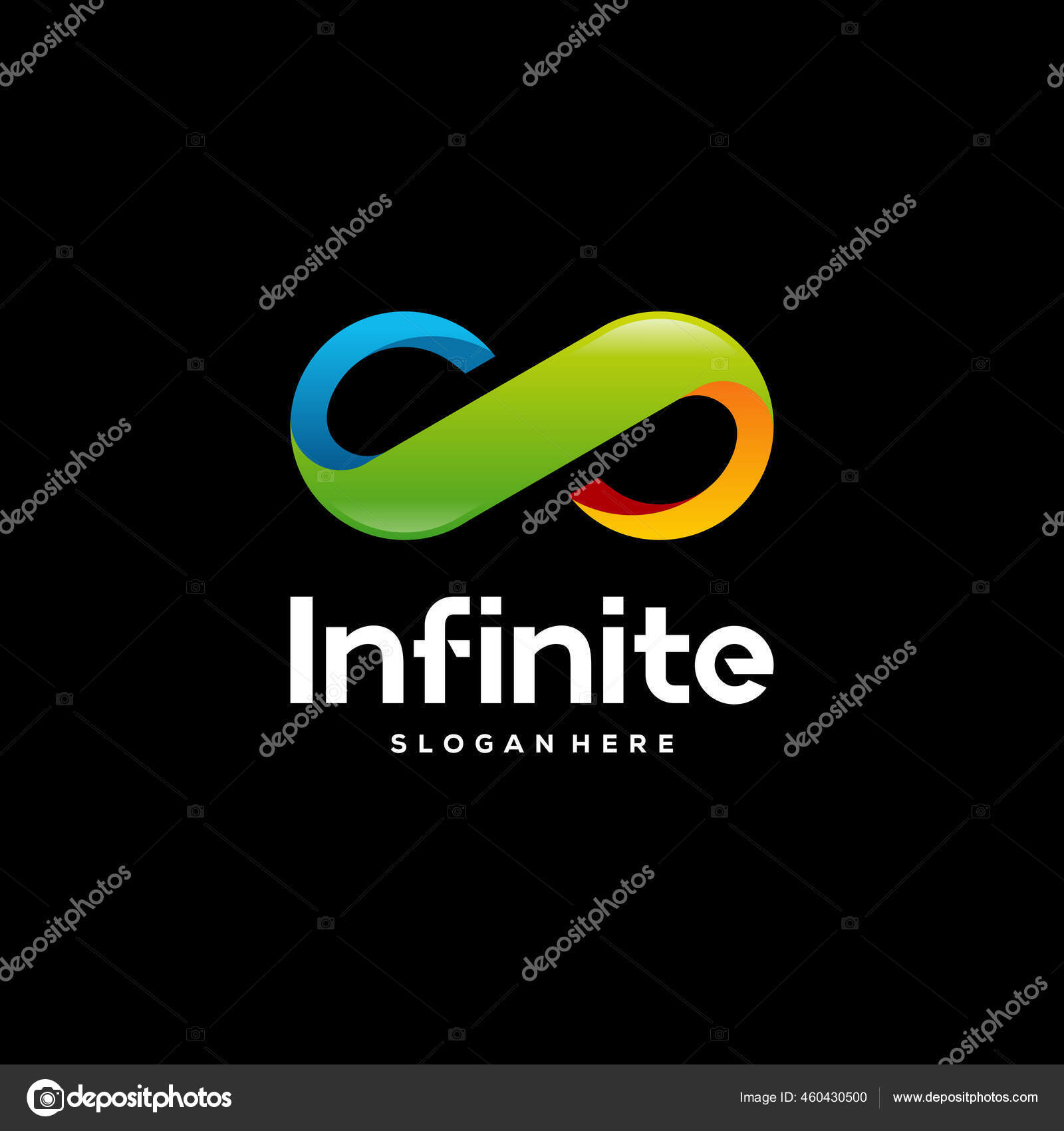 Modern Colorful Infinity Logo Designs Vector Infinity Symbol Icon ...