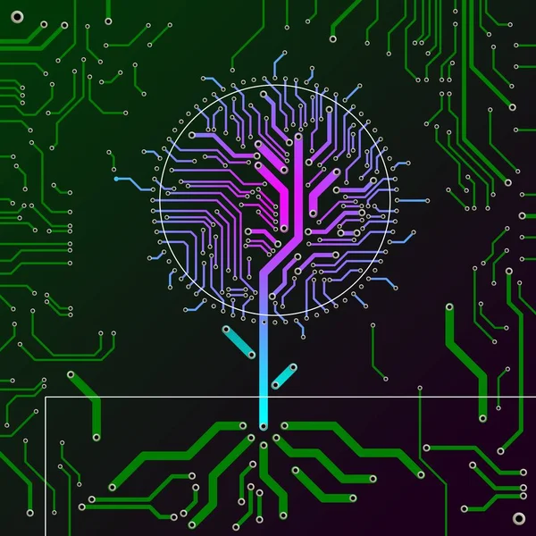 17 Electronic components tree Vector Images, Electronic components tree ...