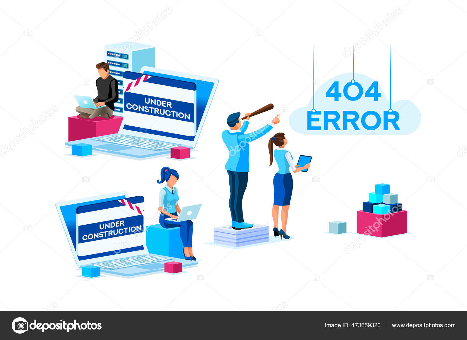 Symbolic Program Development Symbols Icon Collection Debug Error ...