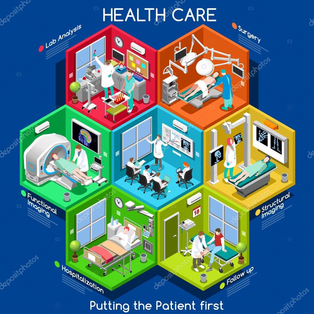 Healthcare 01 Cells Isometric Stock Vector Image by ©aurielaki #85313420