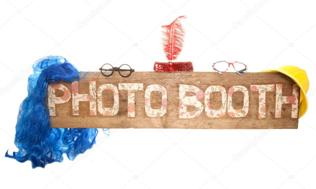 Photo booth sign — Stock Photo © chrisbrignell #56137587