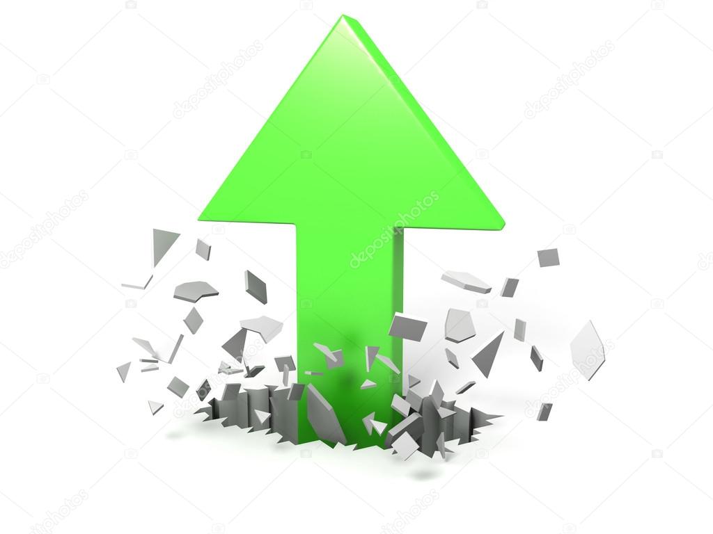 Arrow Growth — Stock Photo © Revenant #52664389