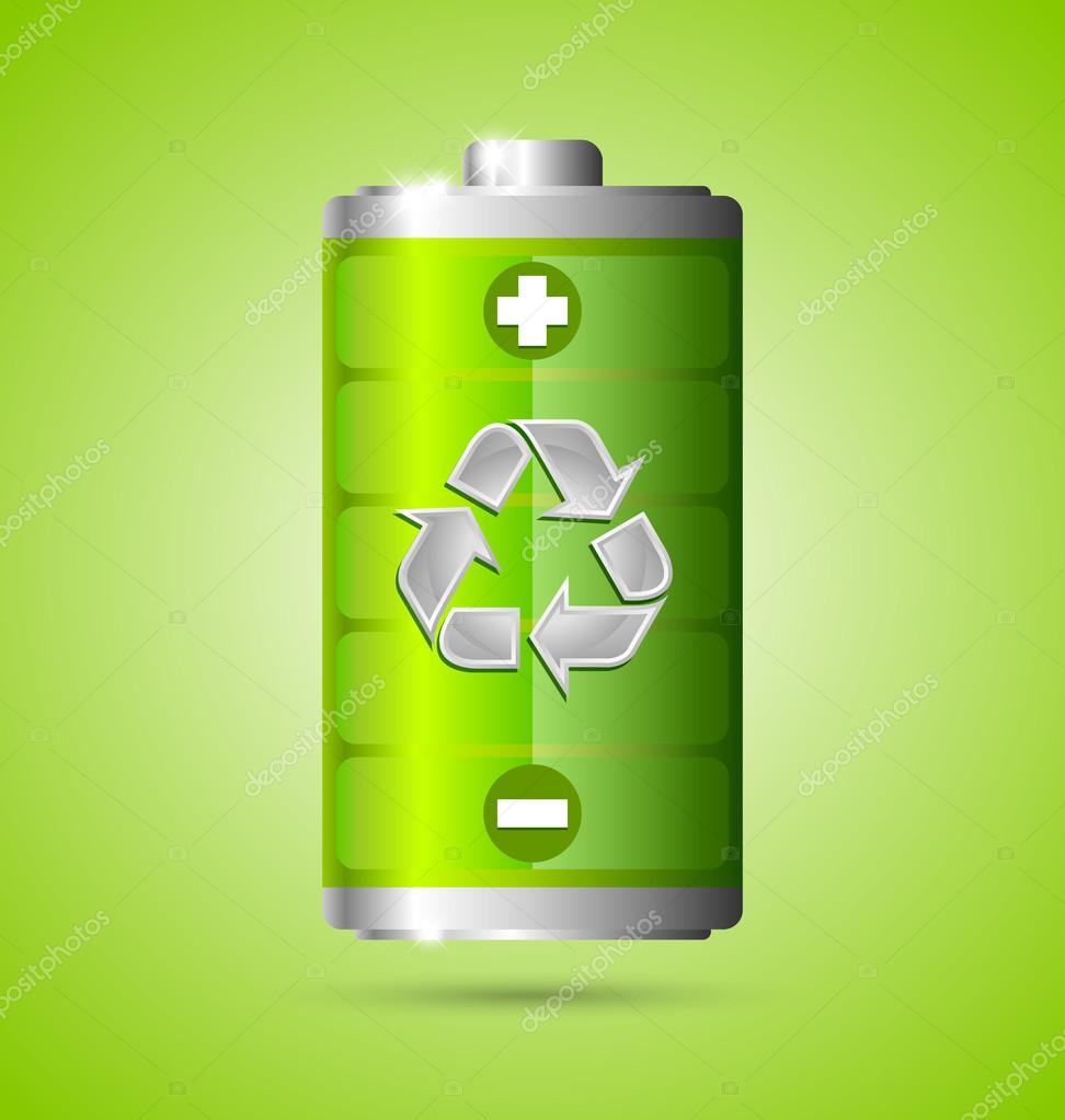 Recycled energy icon Stock Vector Image by ©PKIllustrations #52446183