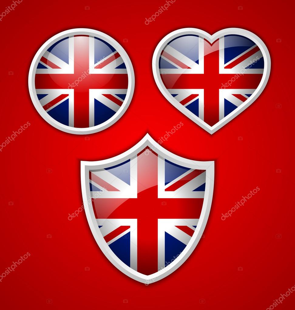 British icons Stock Vector Image by ©PKIllustrations #56709417