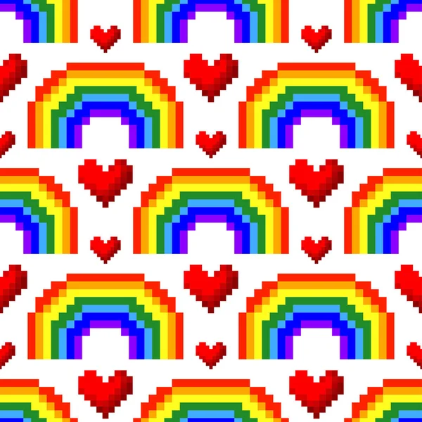 Pixel art rainbow Vector Art Stock Images | Depositphotos