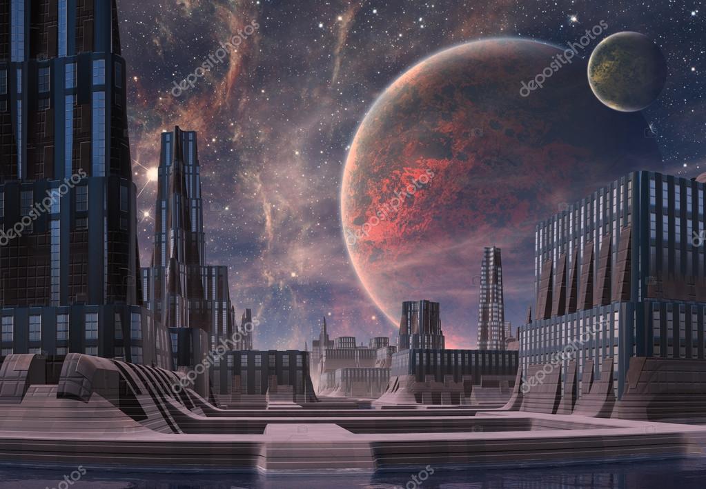 Futuristic Alien Cities
