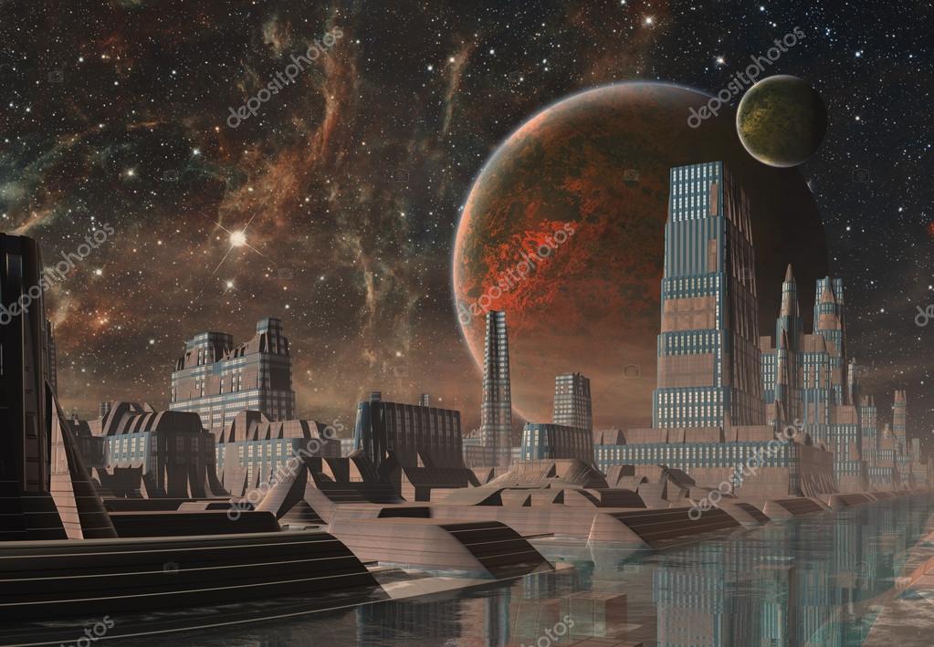 Alien City Landscape