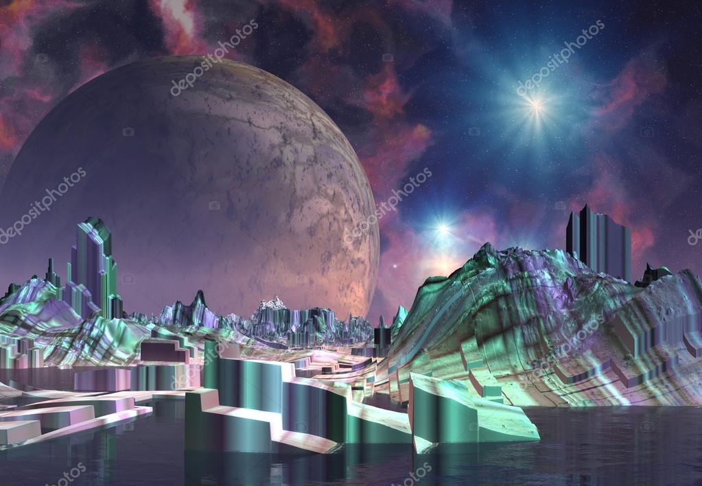 Alien Planets Landscapes