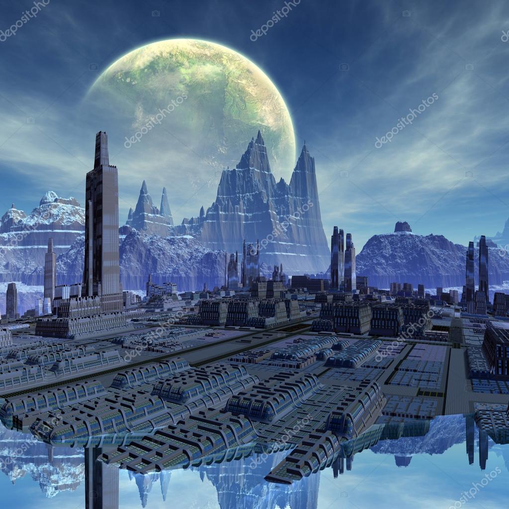 Alien Cityscape