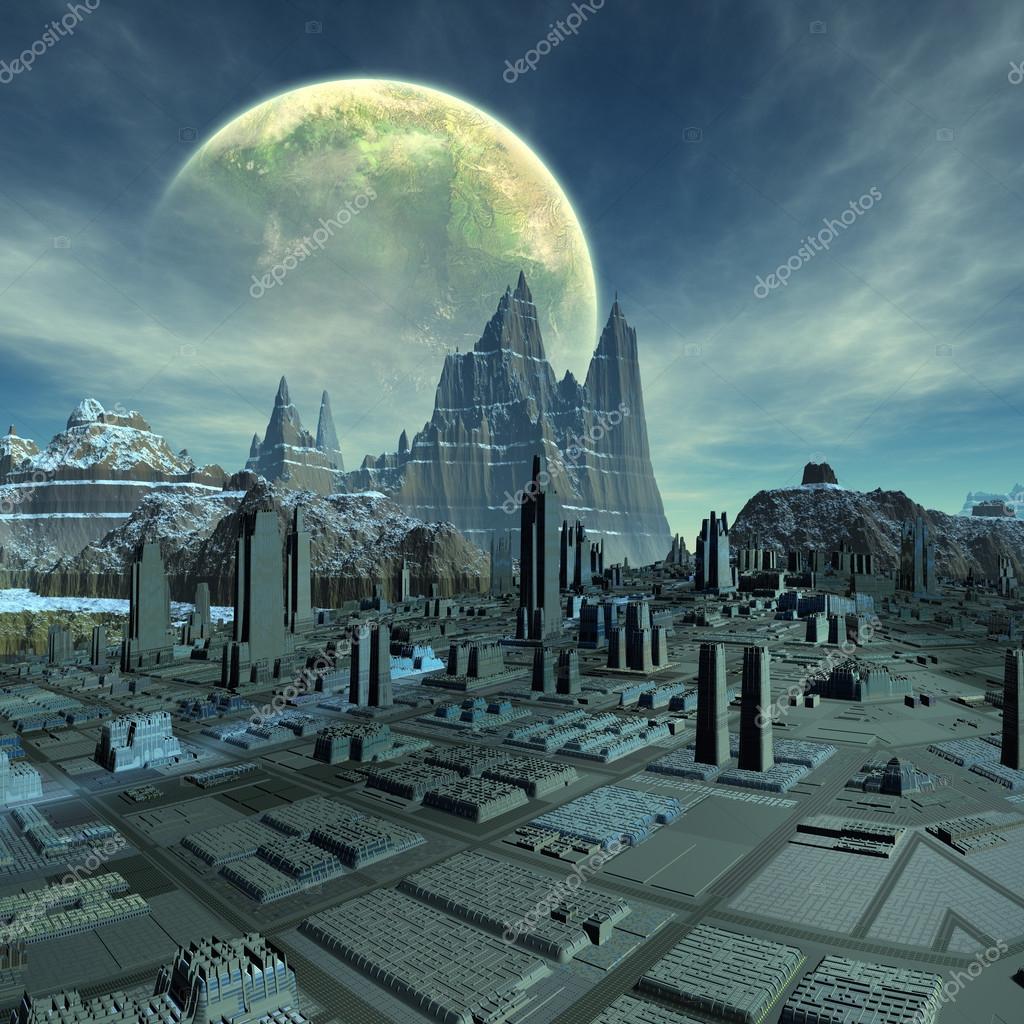 Alien City Landscape