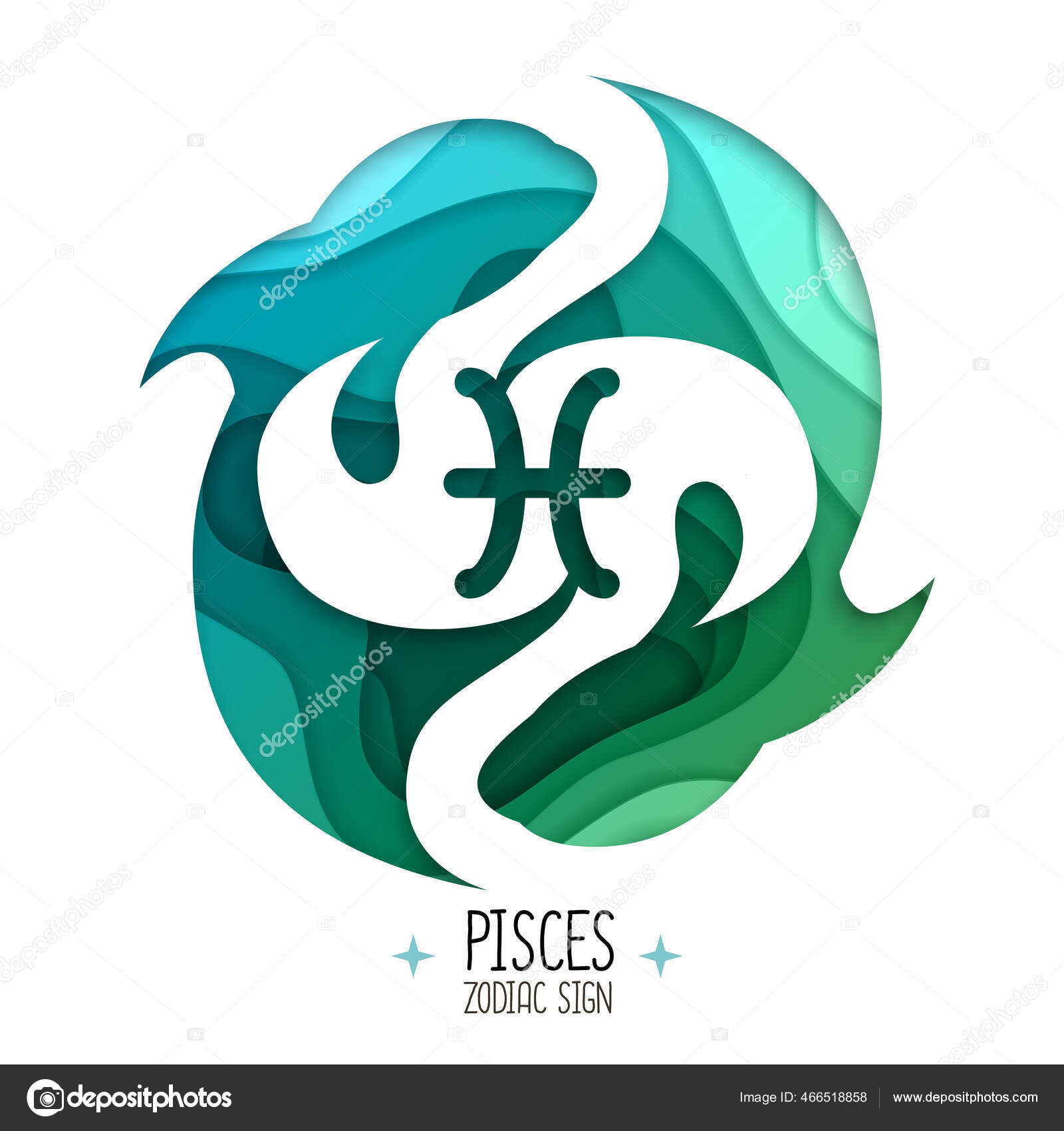 Pisces Sign Symbol