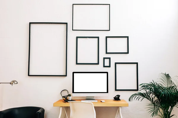 White workspace Stock Photos, Royalty Free White workspace Images ...