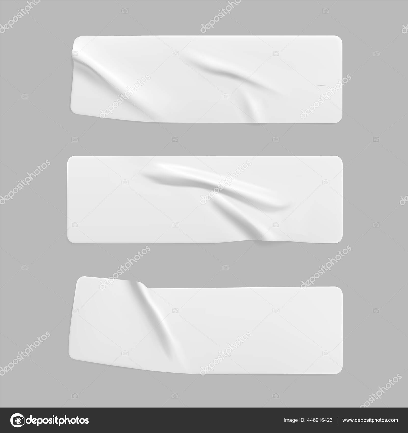 Blank White Sticker