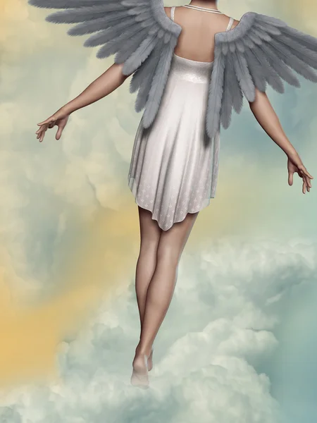 Fantasy angel landscape Stock Photos, Royalty Free Fantasy angel ...