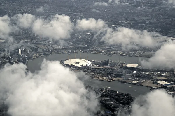 London, England, United Kingdom, Europe - August 13, 2012: Aerial view ...