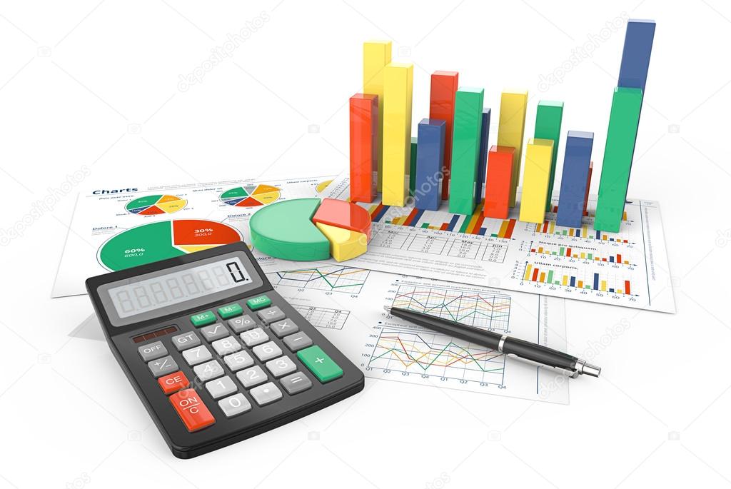 3d Financial Reports. Stock Photo by ©JohanH 110124352