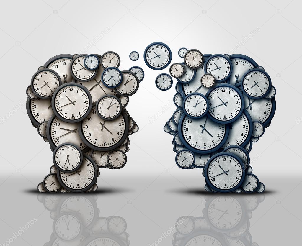 Time Partnership Symbol Stock Photo by ©lightsource 118580228