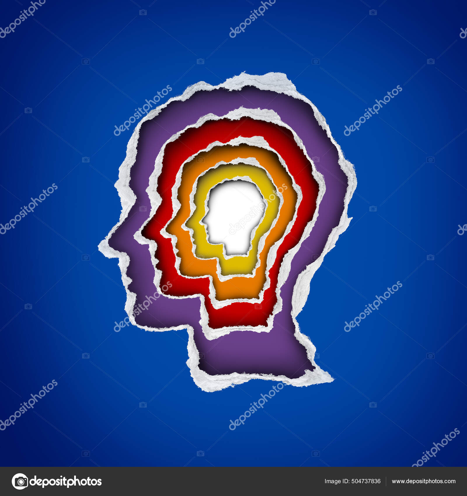 Mental Disorders Memory Loss Brain Aging Due Dementia Alzheimer's ...