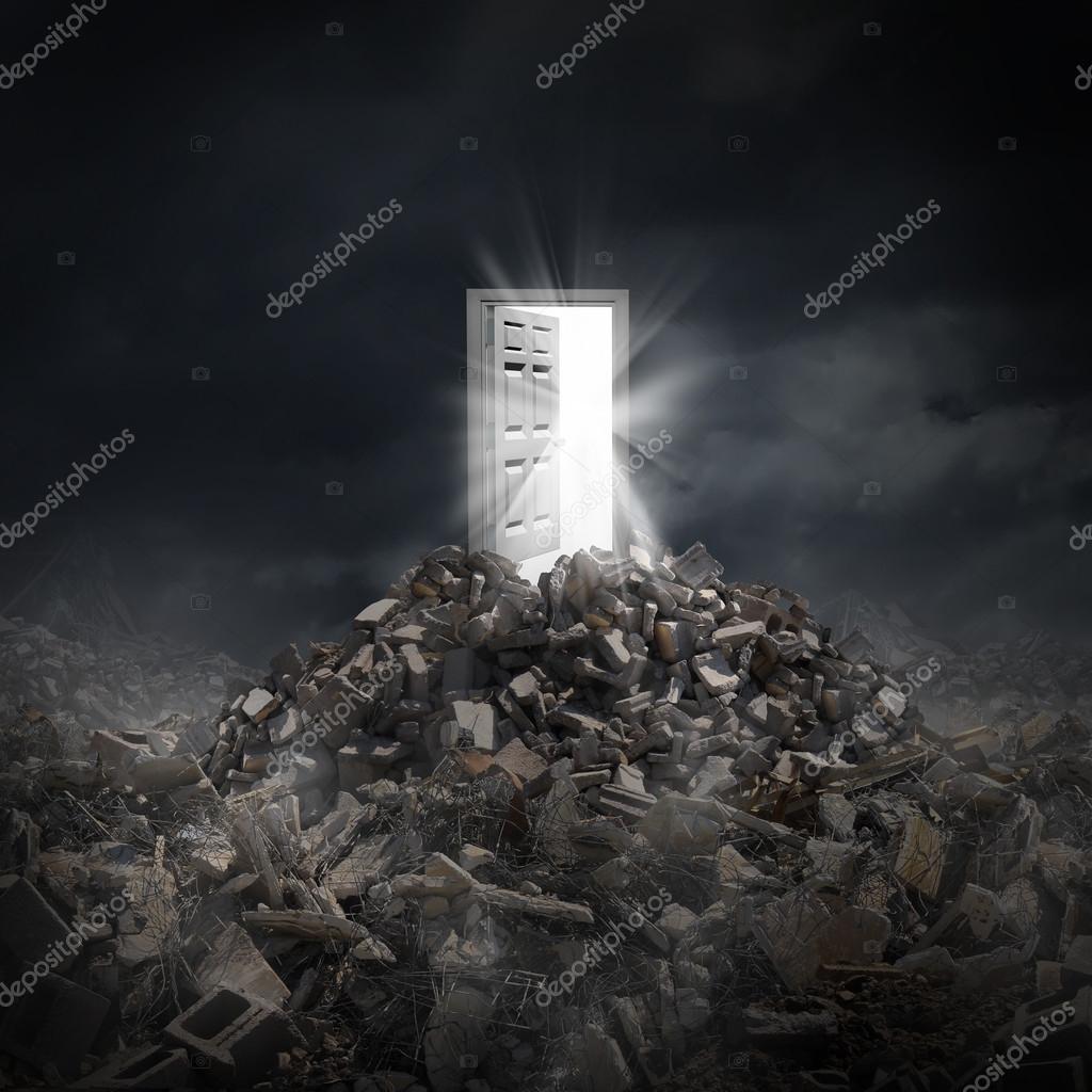 Open Door Light — Stock Photo © lightsource #61305771