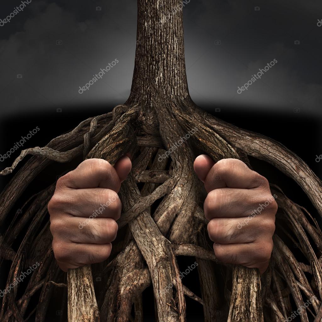 Trapped Human Concept — Stock Photo © lightsource #87260828