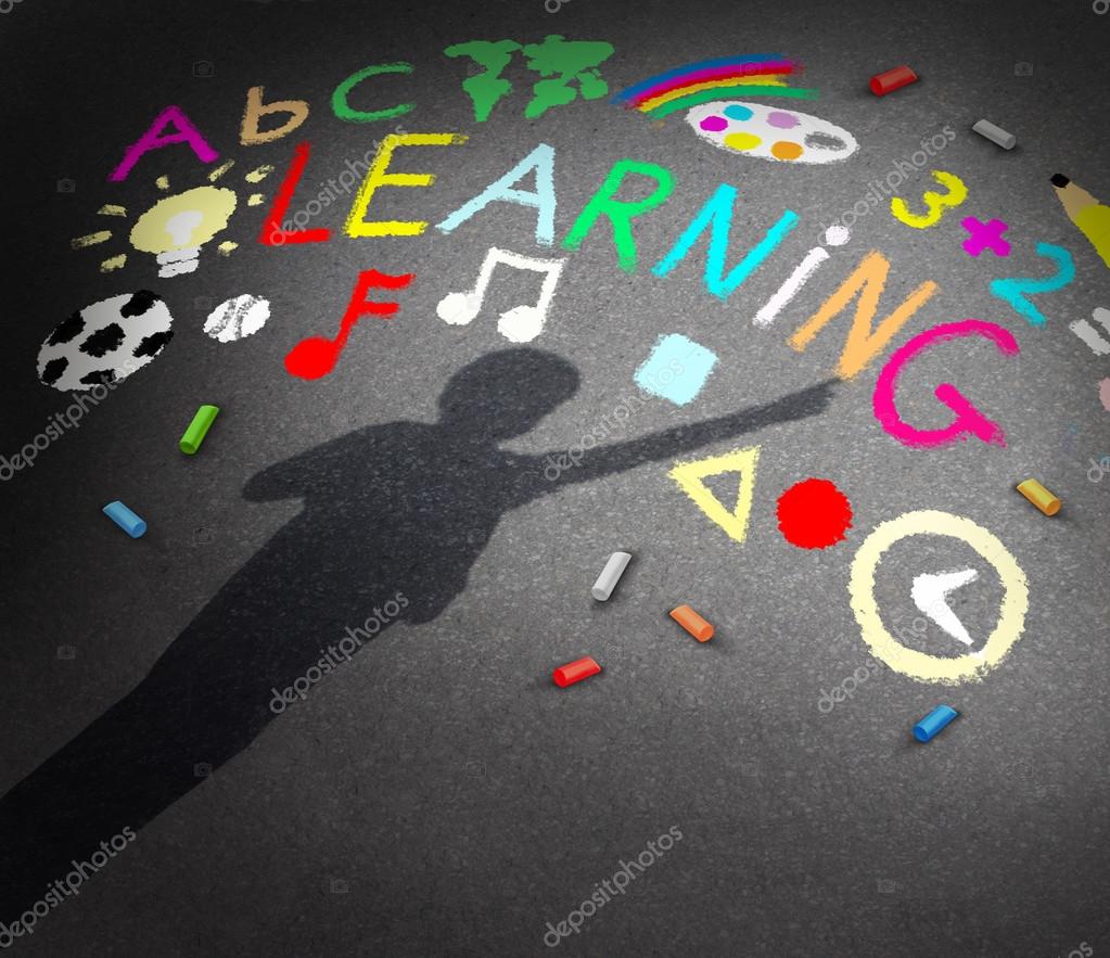 Child Learning Symbol — Stock Photo © lightsource #93946264
