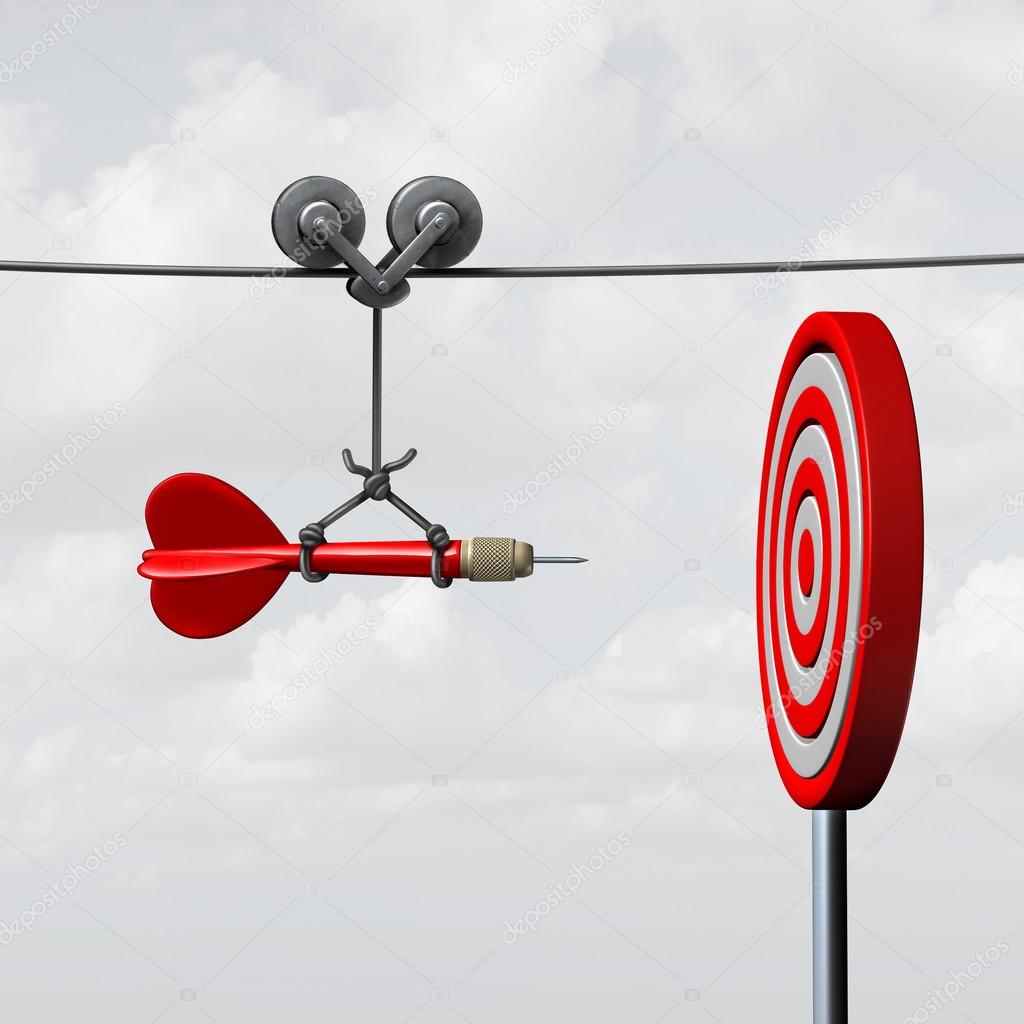 Success Hitting Target — Stock Photo © lightsource #93946604