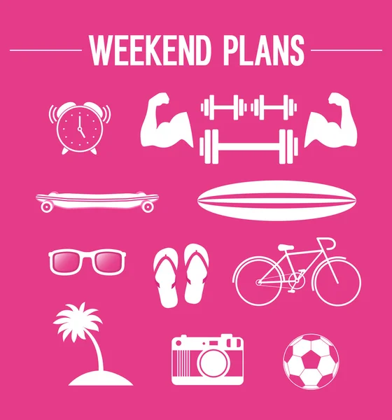 27 Weekend plans Vector Images, Weekend plans Illustrations | Depositphotos