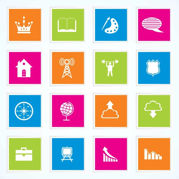 Very Useful & Attractive Colorful Icons For Web & Mobile on Buttons ...