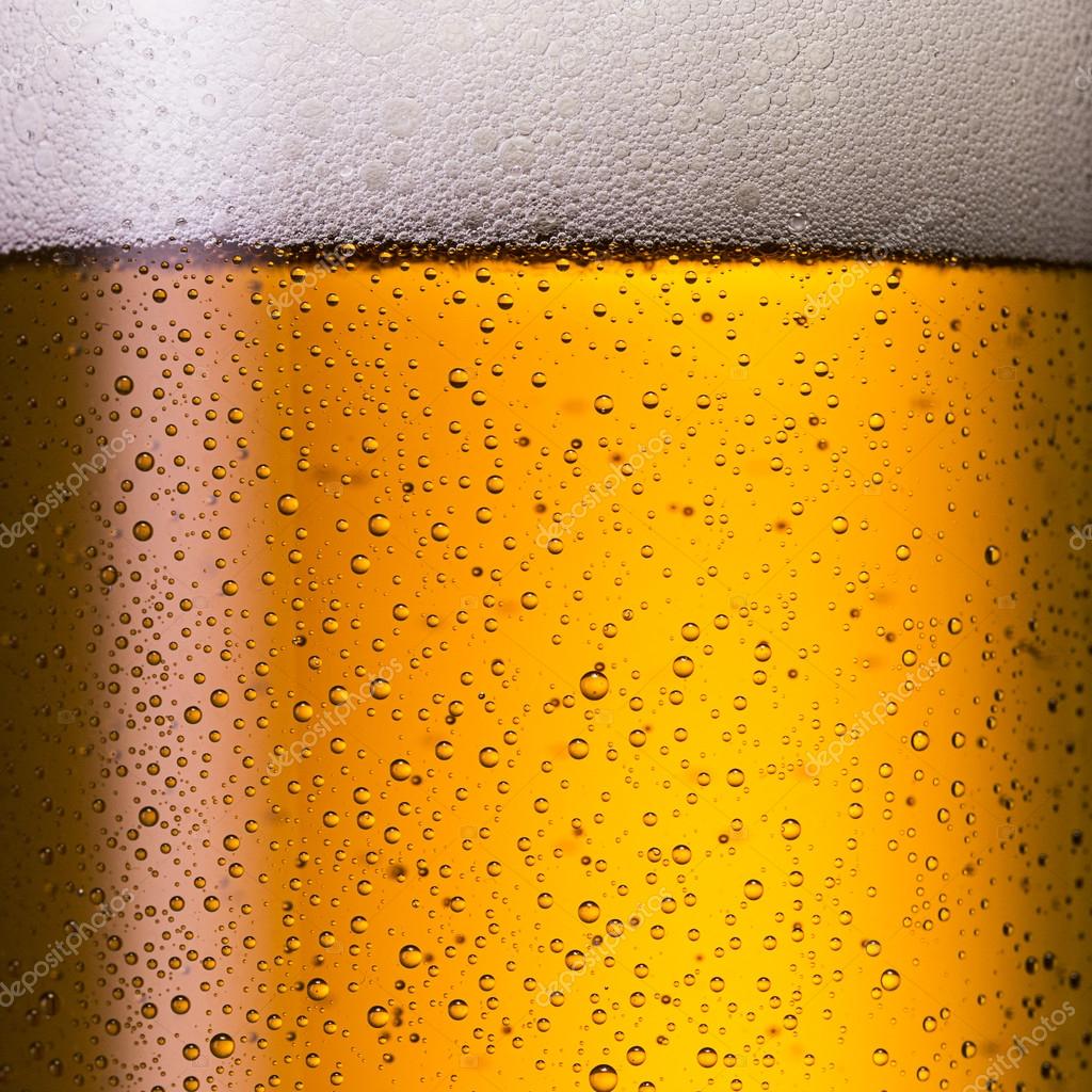 Cold geramn beer with condensation drops — Stock Photo ...