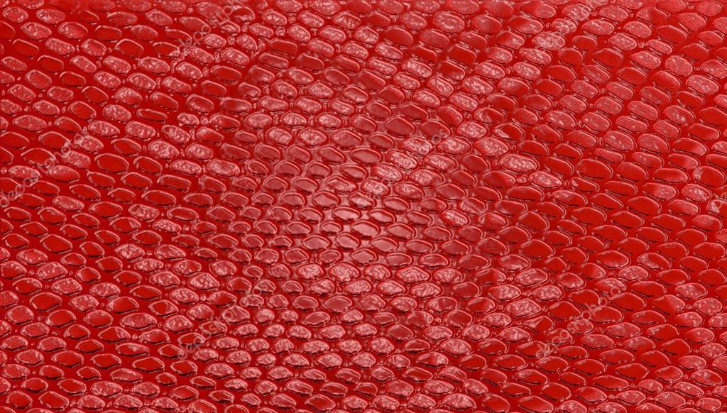 Red Snake Skin Pattern