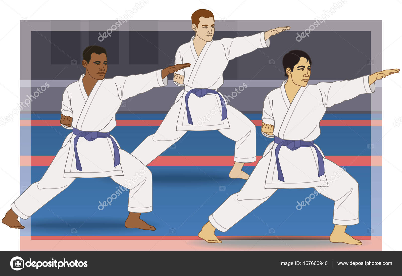 Patada Voladora De Karate Hembra