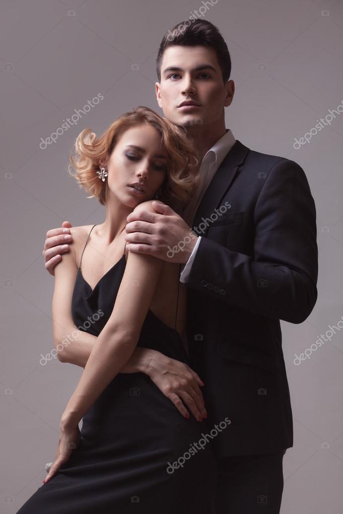 Well-dressed retro couple Stock Photo by ©doodko 73874513