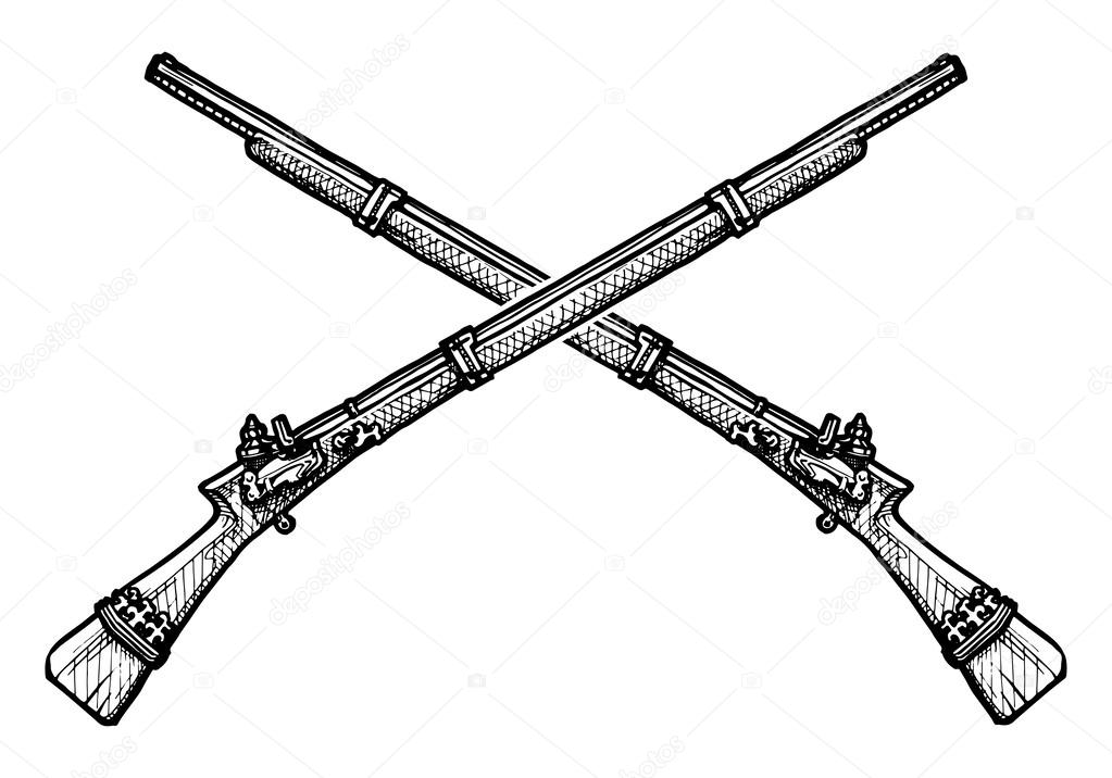 Mosquete viejo Vector de stock por ©suricoma 62013761