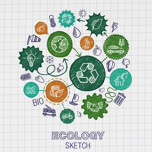 Ecology infographic hand draw icons Stock Vector Image by ©r.Hilch ...