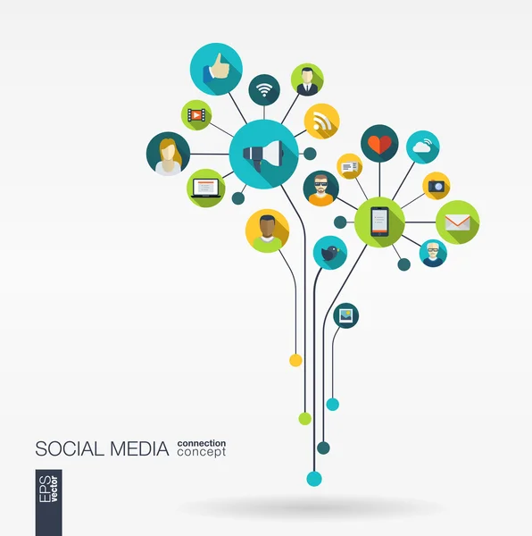 8,759 Social media tree Vector Images - Free & Royalty-free Social ...