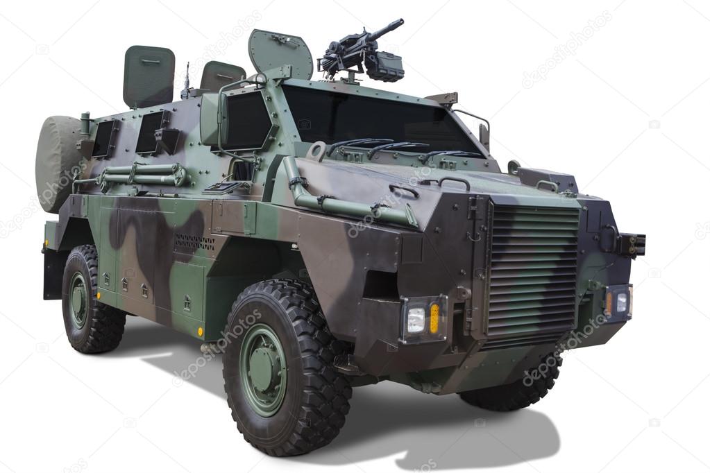 Armored car with machine gun Stock Photo by ©realinemedia 100081920