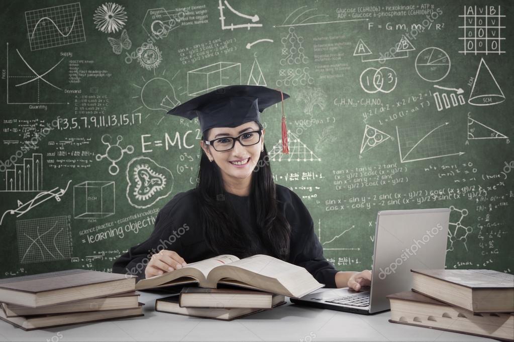 Postgraduate studying in class 1 — Stock Photo © realinemedia #80735072