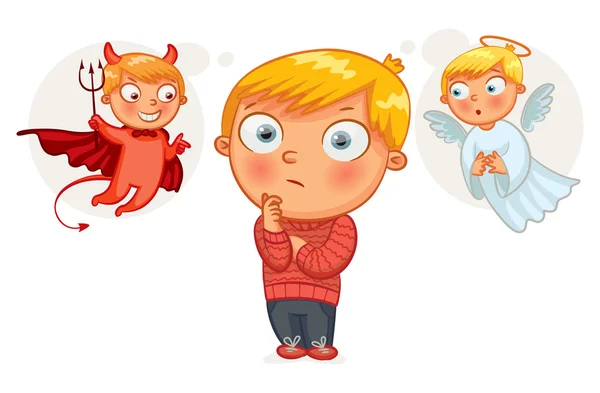 Good and evil Vector Art Stock Images | Depositphotos