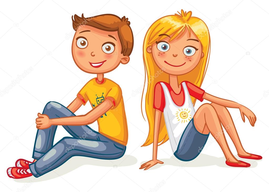 Girl Sitting On Floor Clipart | Viewfloor.co