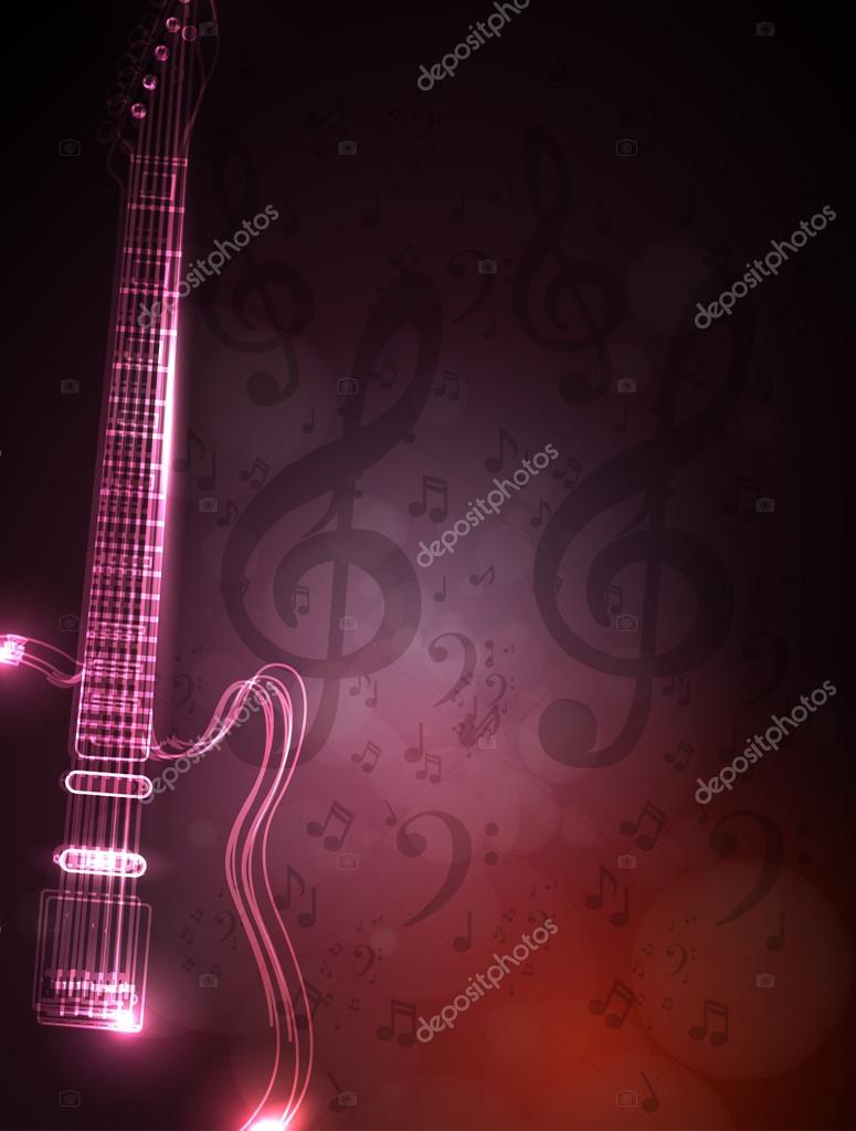 Neon Lights Music Wallpaper