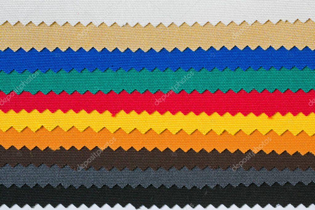 Ejemplos de varios patrones y colores en lienzo. 2023